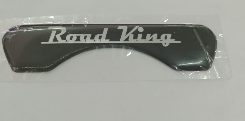 Adesivo Resinado Emblema Acabamento Tampa Riser Cabeça Touro Road King ...